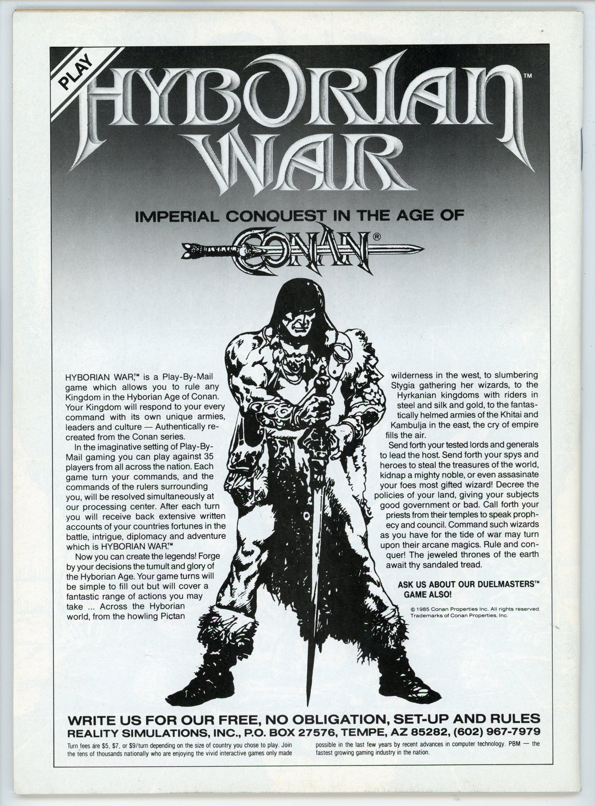 Marvel The Savage Sword of Conan the Barbarian Volume 1 No. 192 (Decem ...