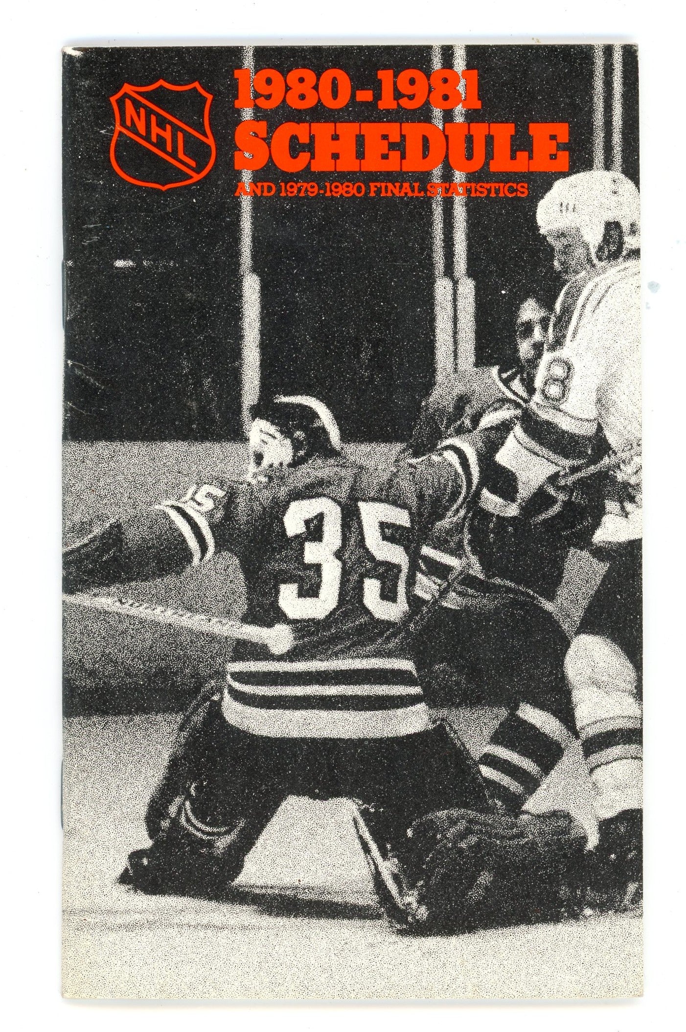 1980/81 Official NHL Schedule and 1979/80 Final Statistics – FLIP ...